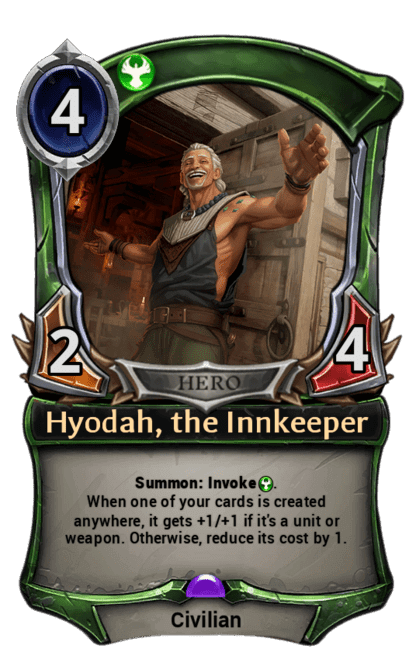 Hyodah, the Innkeeper | Eternal Cards | Eternal Warcry